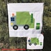 PDF Quilt Block Pattern Garbage Truck With Bin Vehicle - Etsy