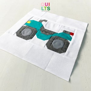 PDF Quilt Block Pattern – Quad – Vehicle Quilt - Etsy