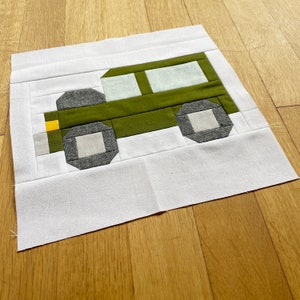 PDF Quilt Block Pattern – Off-road Car – Vehicle Quilt - Etsy