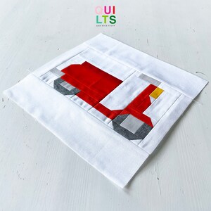 PDF Quilt Block Pattern – Moped – Vehicle Quilt - Etsy