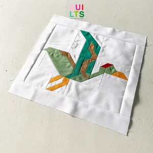 PDF Quilt Block Pattern – Quetzalcoatlus – Dinosaur Quilt - Etsy