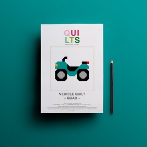 PDF Quilt Block Pattern – Quad – Vehicle Quilt - Etsy