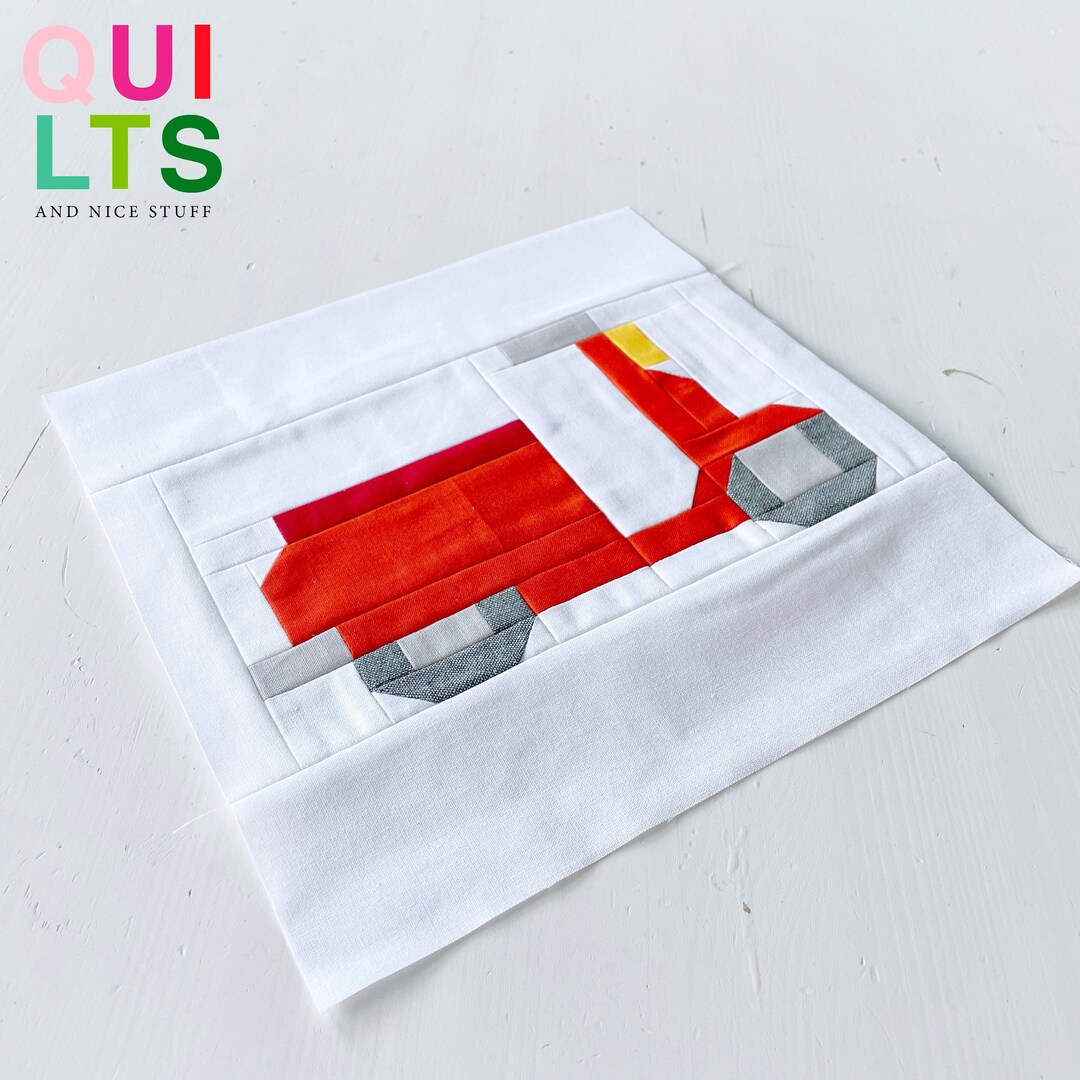 PDF Quilt Block Pattern Moped Vehicle Quilt - Etsy