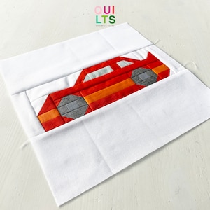 PDF Quilt Block Pattern – Nascar – Vehicle Quilt - Etsy