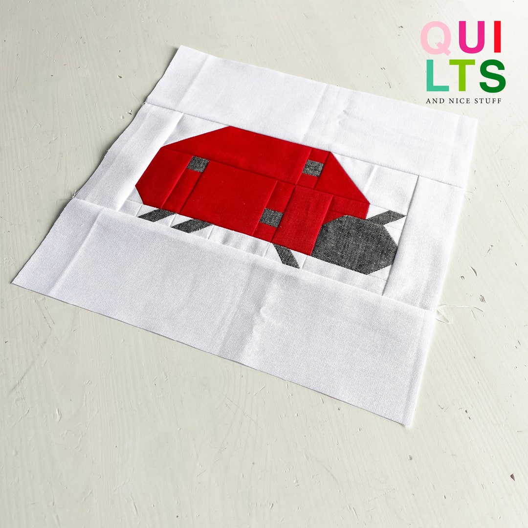 PDF Quilt Block Pattern Ladybug Animal Quilt - Etsy