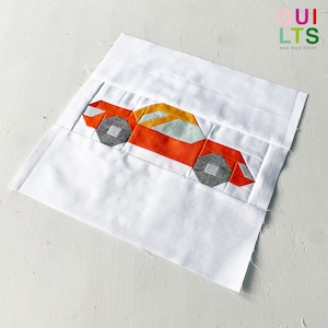 PDF Quilt Block Pattern Vehicle Quilt Classic Car 13 - Etsy