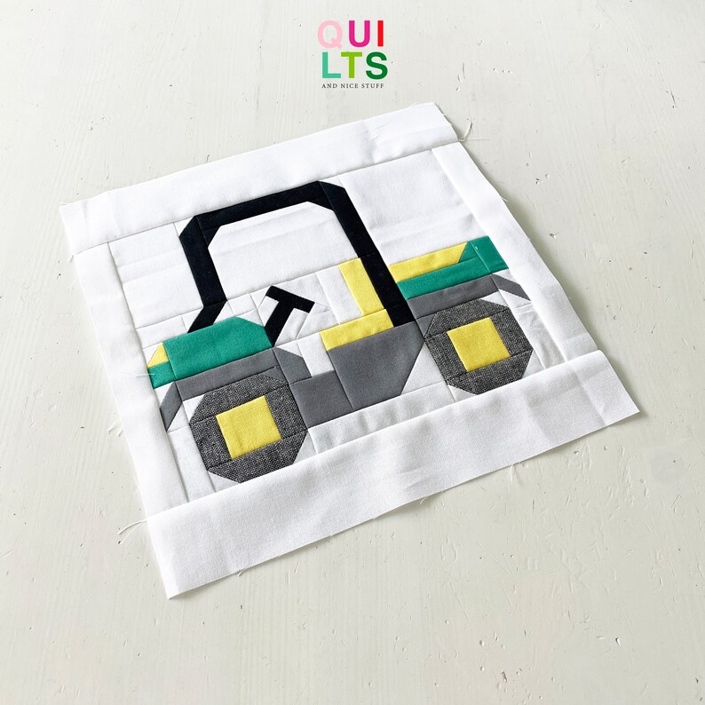 PDF Quilt Block Pattern – Gator Car – Vehicle Quilt - Etsy