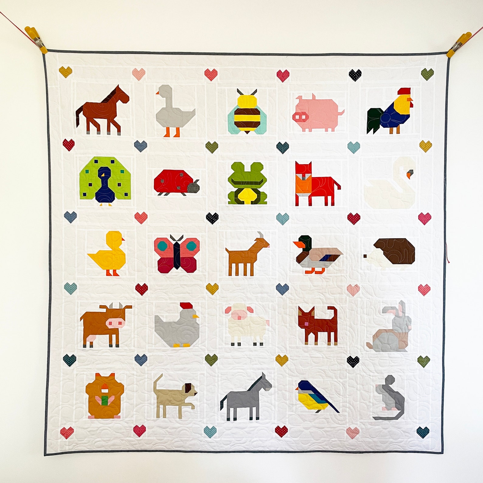 PDF Quilt Block Pattern Goat Animal Quilt - Etsy