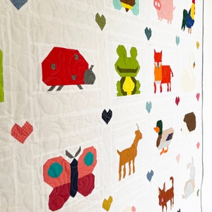 PDF Quilt Block Pattern – Donkey – Animal Quilt - Etsy