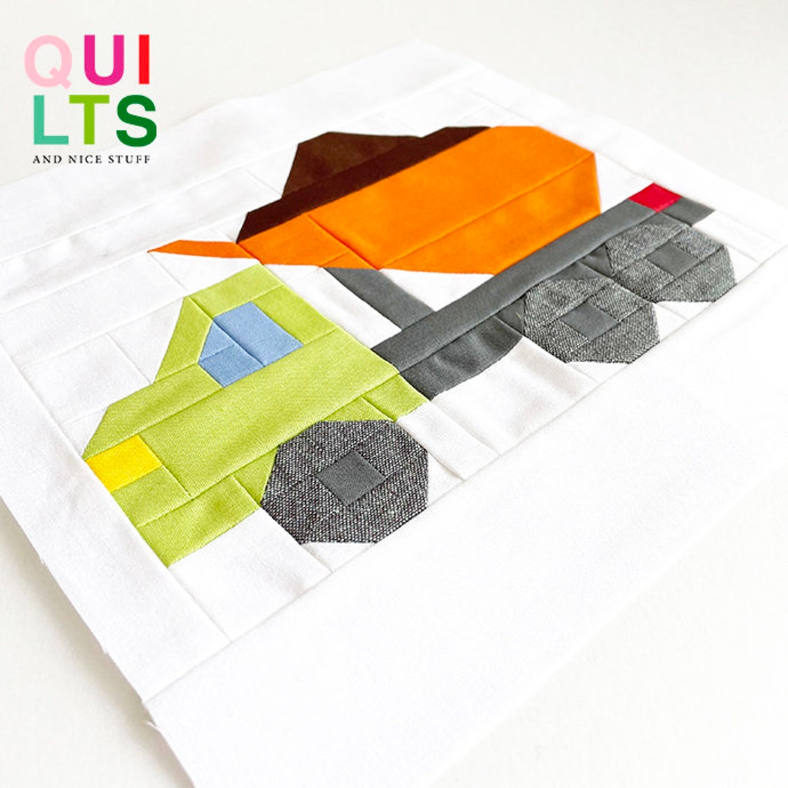 PDF Quilt Block Pattern Dump Truck Vehicle Quilt - Etsy