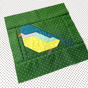 PDF Quilt Block Pattern – Bird – Animal Quilt - Etsy