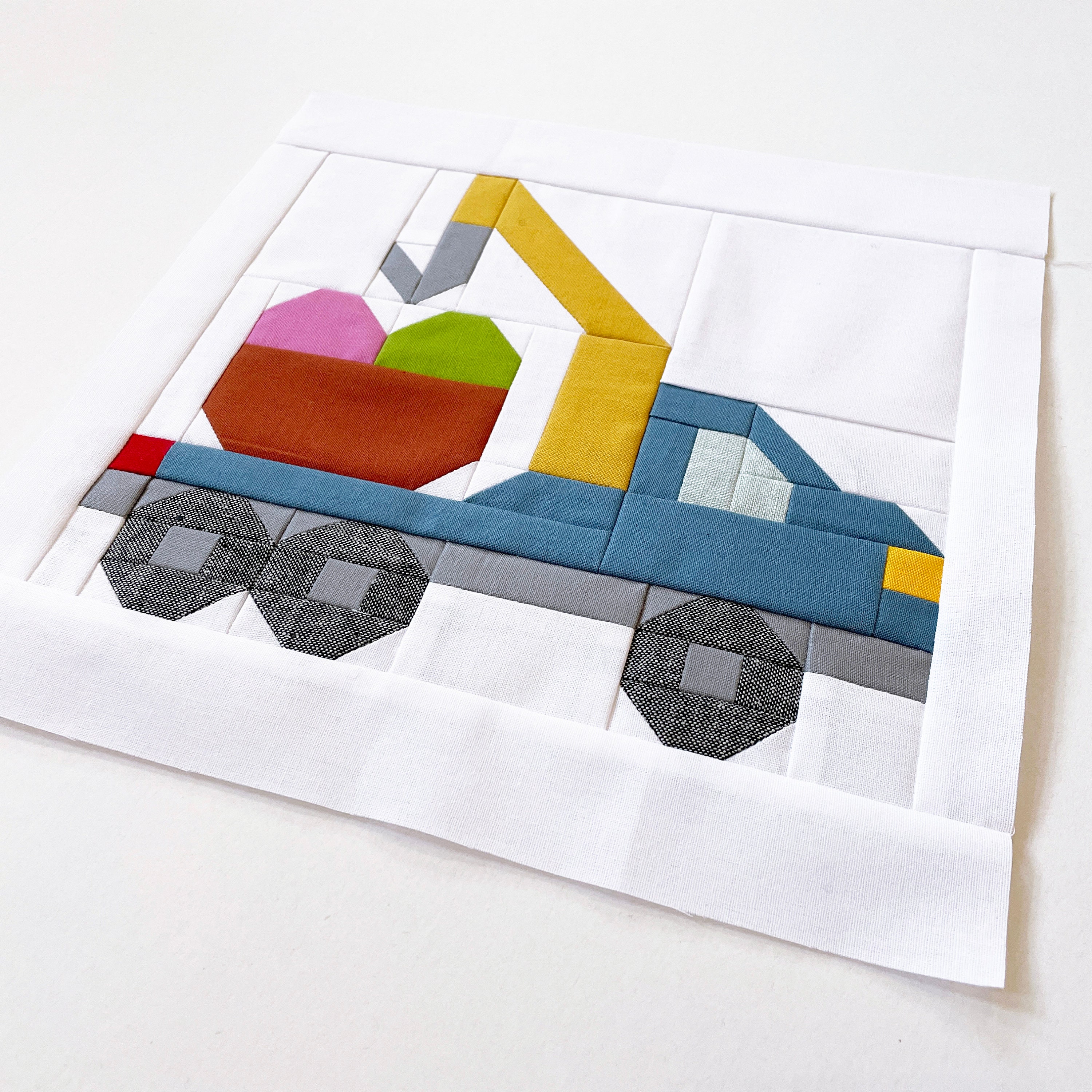 PDF Quilt Block Pattern Easter Basket Tow Truck Easter - Etsy