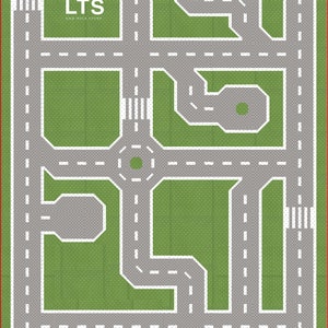 PDF Pattern Bundle - 12 Road Blocks, Supplement to the Vehicle Quilt ...