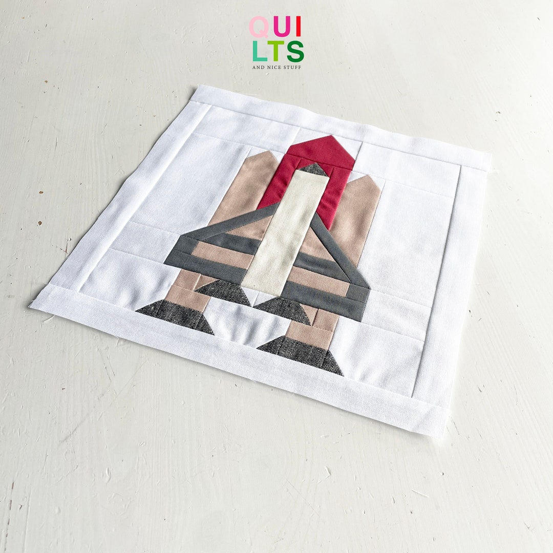 PDF Quilt Block Pattern – Space Shuttle – Vehicle Quilt - Etsy