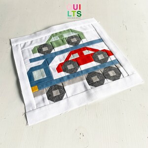 PDF Quilt Block Pattern – Car Transporter – Vehicle Quilt - Etsy