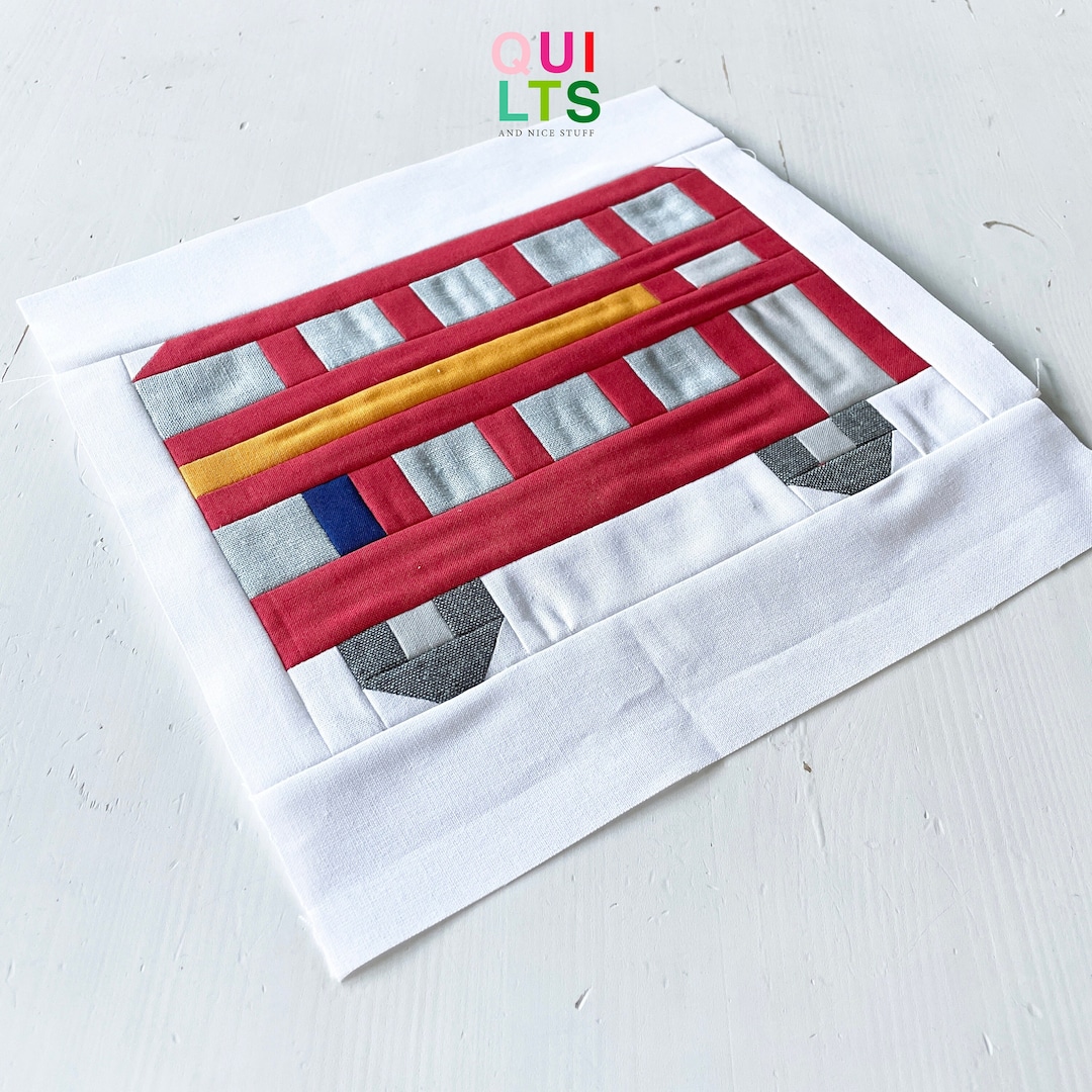 PDF Quilt Block Pattern – Doubledecker Bus – Vehicle Quilt - Etsy