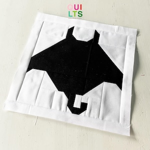 PDF Quilt Block Pattern – Manta Ray – Animal Quilt - Etsy