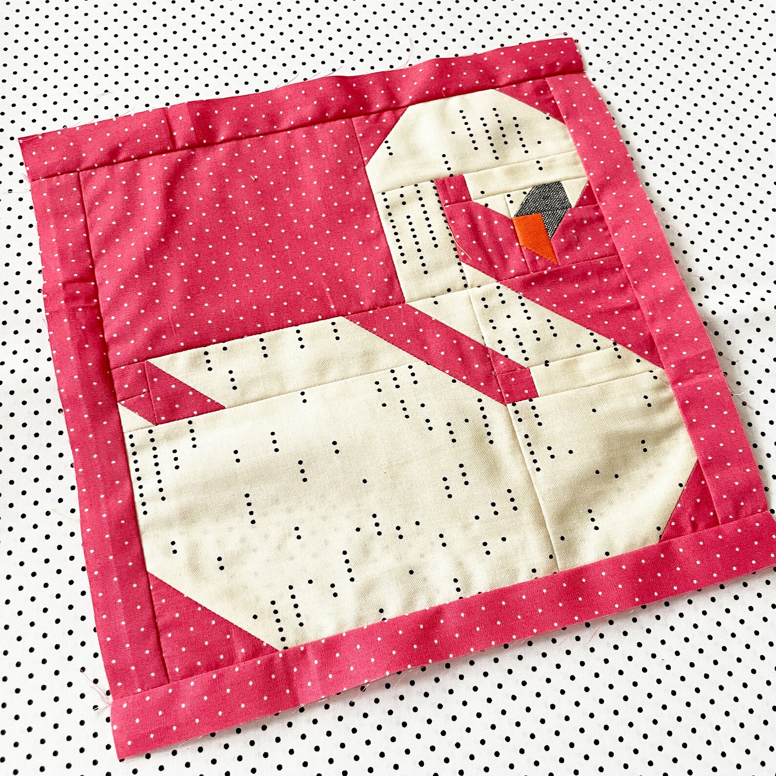 PDF Quilt Block Pattern – Swan – Animal Quilt - Etsy