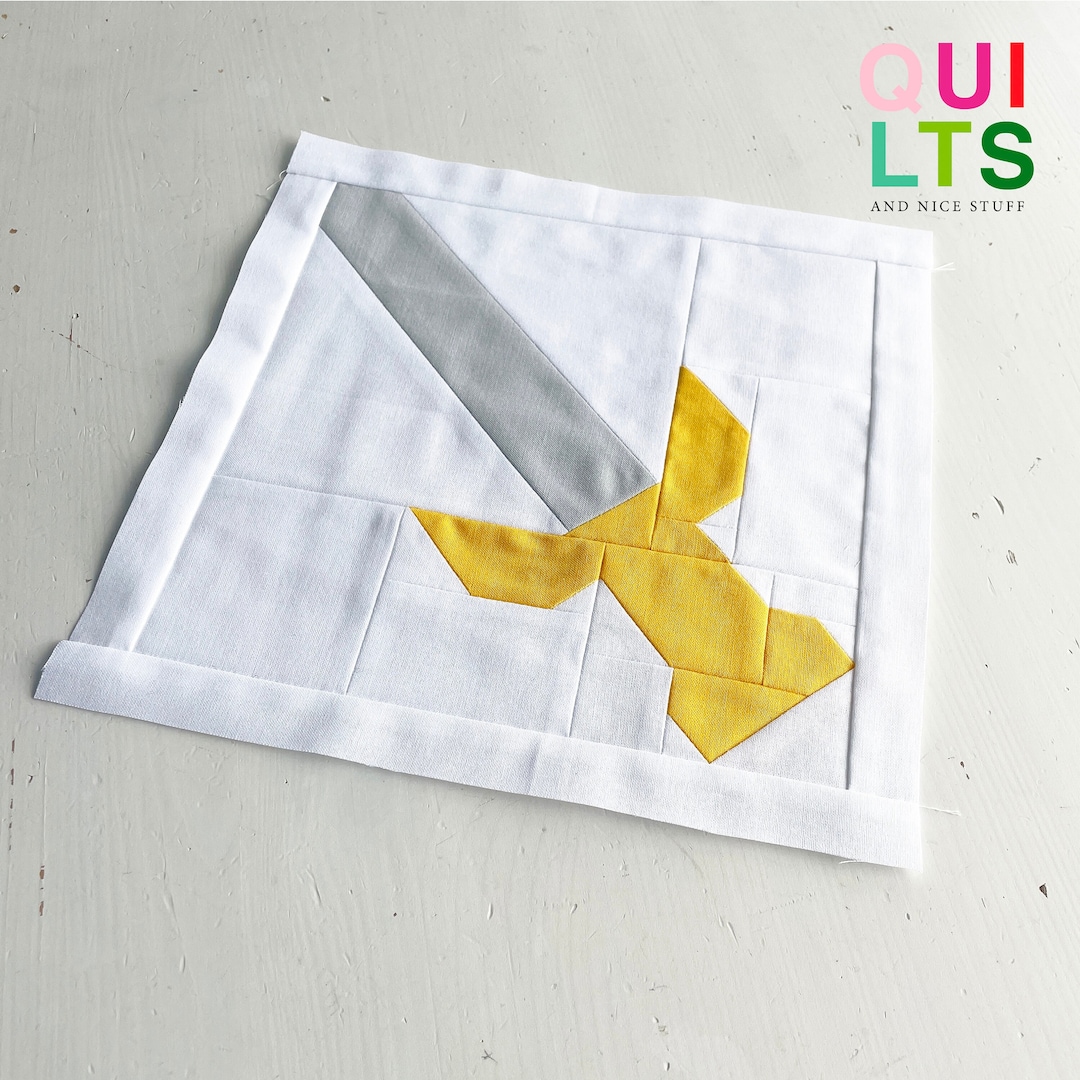 PDF Quilt Block Pattern Sword Pirate Quilt - Etsy