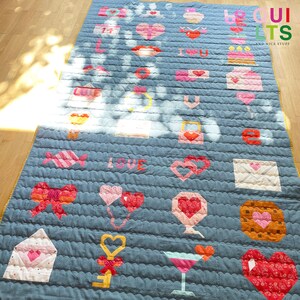 32 Valentine Quilt Block Pattern Bundle - PDF Pattern - Most Beautiful ...