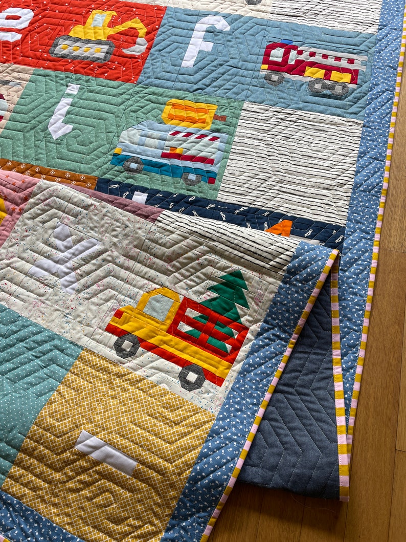 NEW PDF Quilt Block Pattern Rocket Vehicle Quilt - Etsy