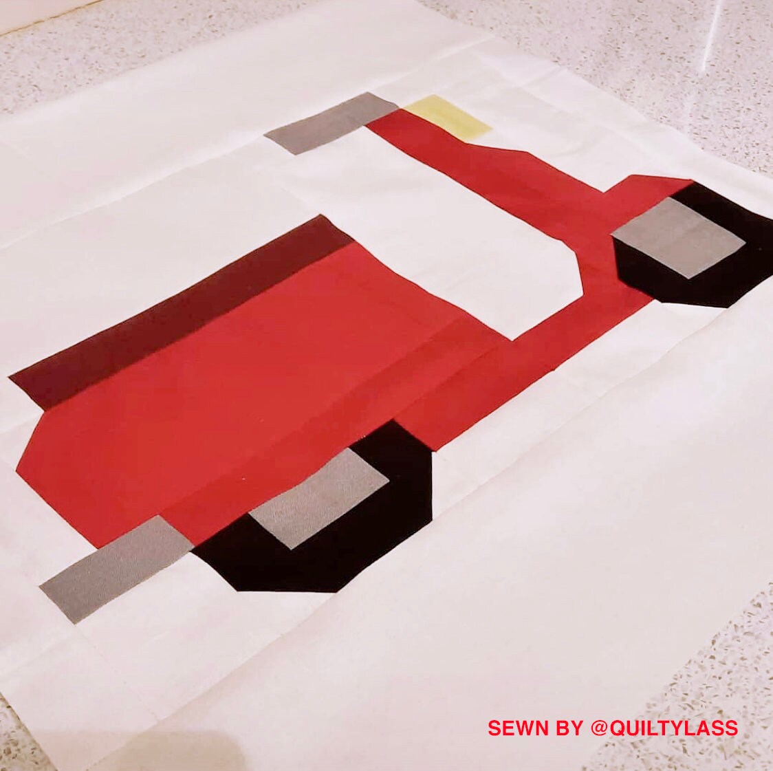 PDF Quilt Block Pattern – Moped – Vehicle Quilt - Etsy
