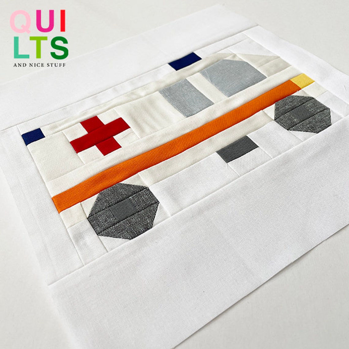 PDF Quilt Block Pattern Ambulance Vehicle Quilt - Etsy