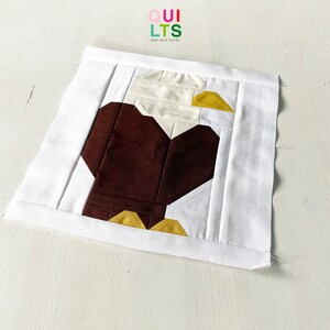 PDF Quilt Block Pattern – Eagle – Animal Quilt - Etsy