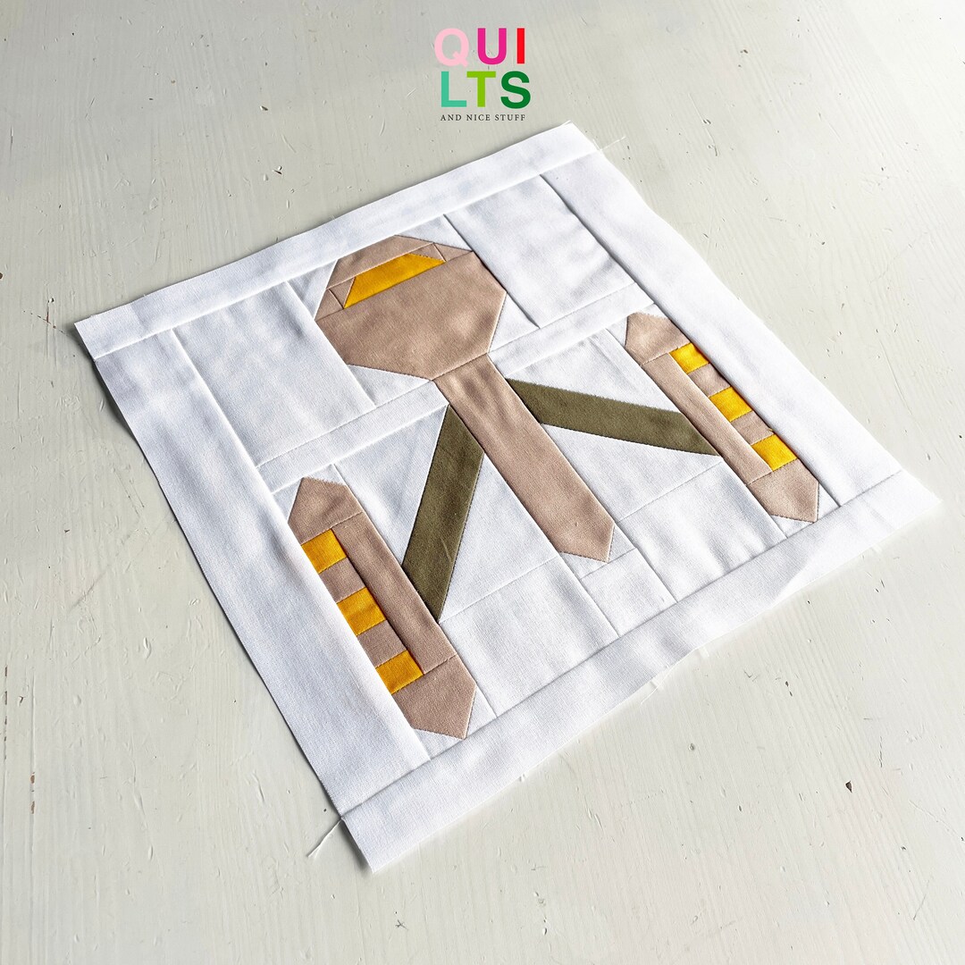 NEW! PDF Quilt Block Pattern – Spaceship – Vehicle Quilt - Etsy