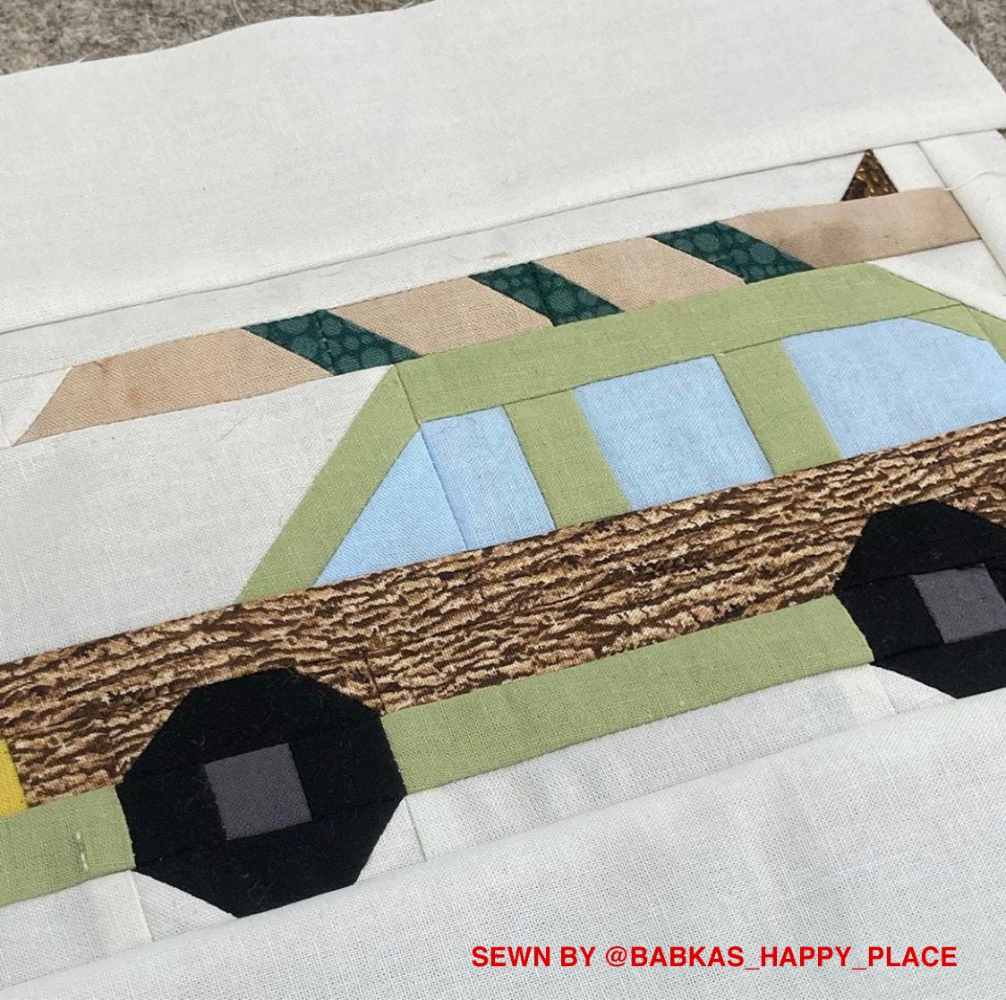 PDF Quilt Block Pattern – Family Car – Vehicle Quilt - Etsy