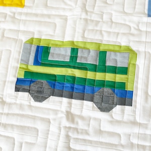 PDF Quilt Block Pattern – Bus – Vehicle Quilt - Etsy