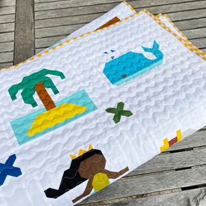 PDF Quilt Block Pattern – Whale – Pirate Quilt - Etsy