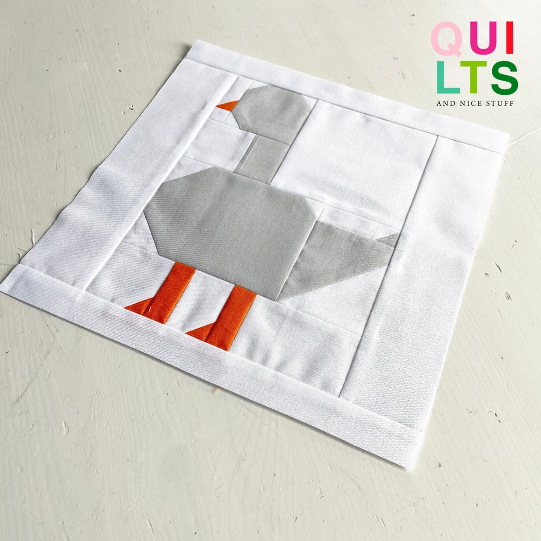 PDF Quilt Block Pattern Goose Animal Quilt - Etsy