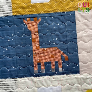 PDF Quilt Block Pattern – Giraffe – Animal Quilt - Etsy