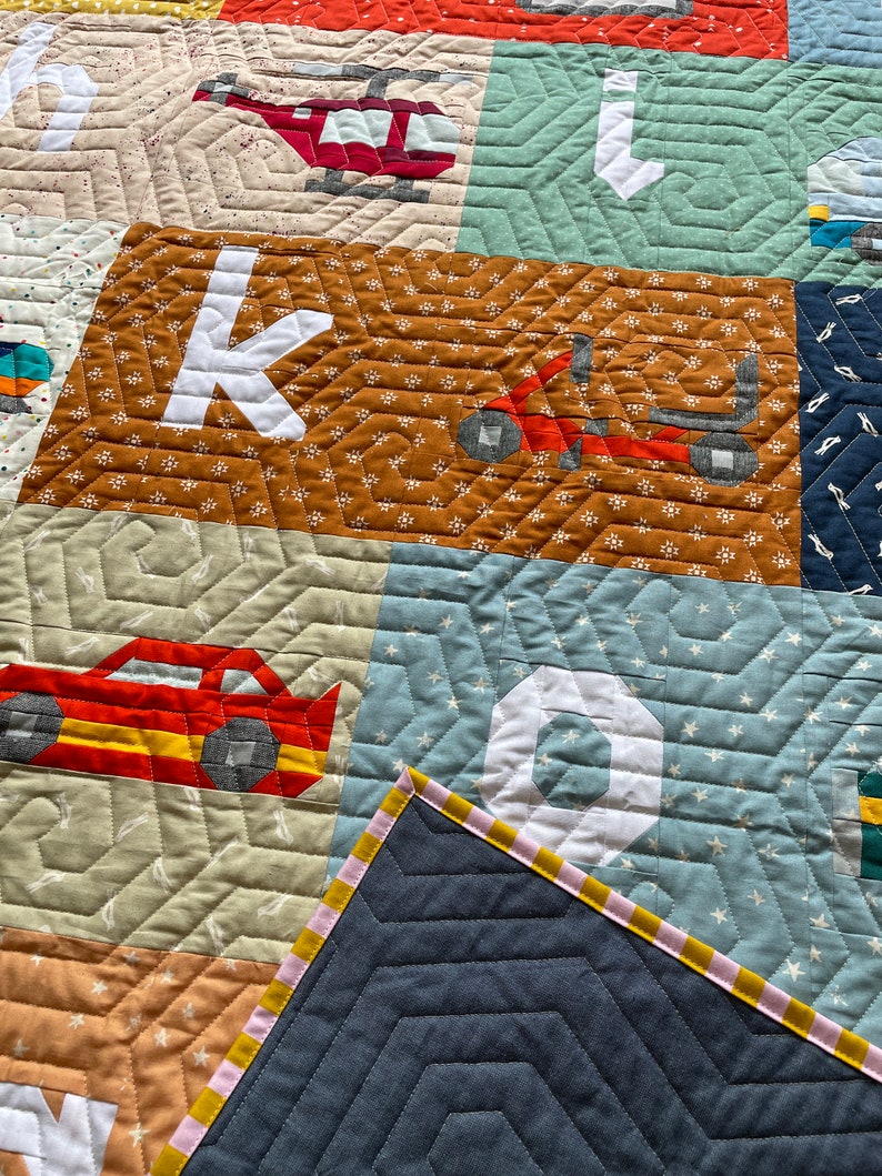 PDF Quilt Block Pattern Nascar Vehicle Quilt - Etsy