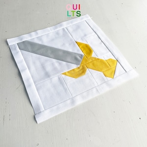 PDF Quilt Block Pattern – Sword – Pirate Quilt - Etsy