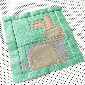 PDF Quilt Block Pattern – Rabbit – Animal Quilt - Etsy