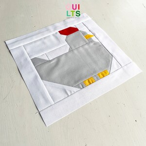 PDF Quilt Block Pattern – Hen – Animal Quilt - Etsy