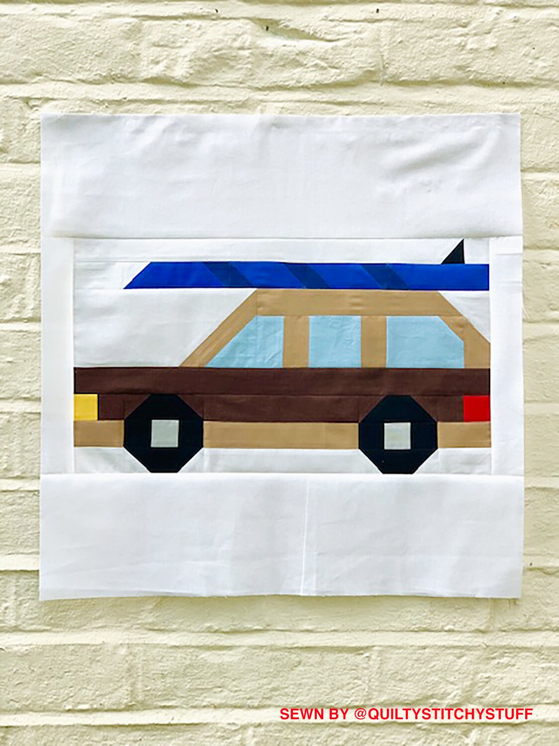 PDF Quilt Block Pattern Family Car Vehicle Quilt | Etsy