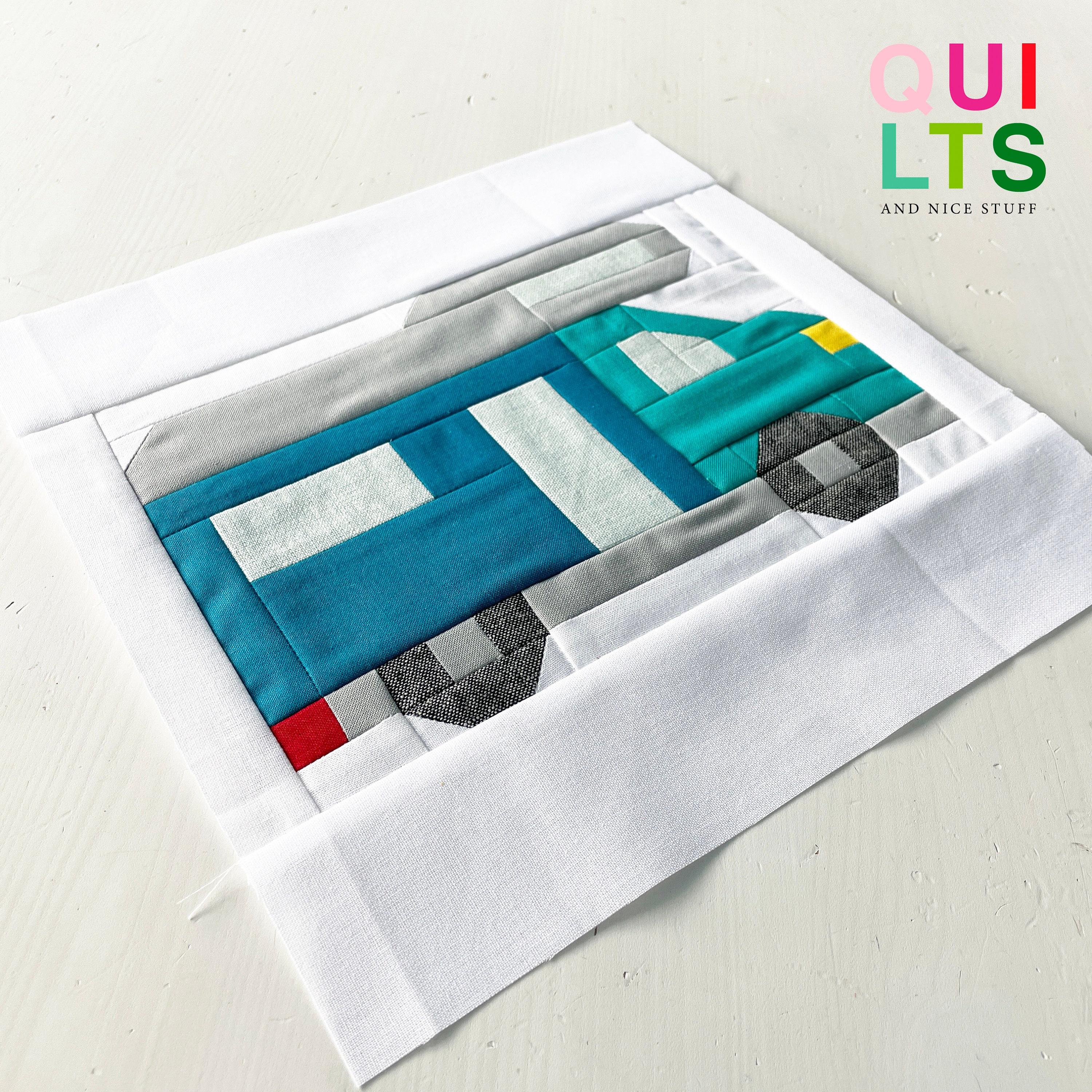 PDF Quilt Block Pattern Camper Vehicle Quilt - Etsy