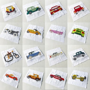 36 Classic Car Quilt Block Pattern Bundle – PDF Pattern - Etsy
