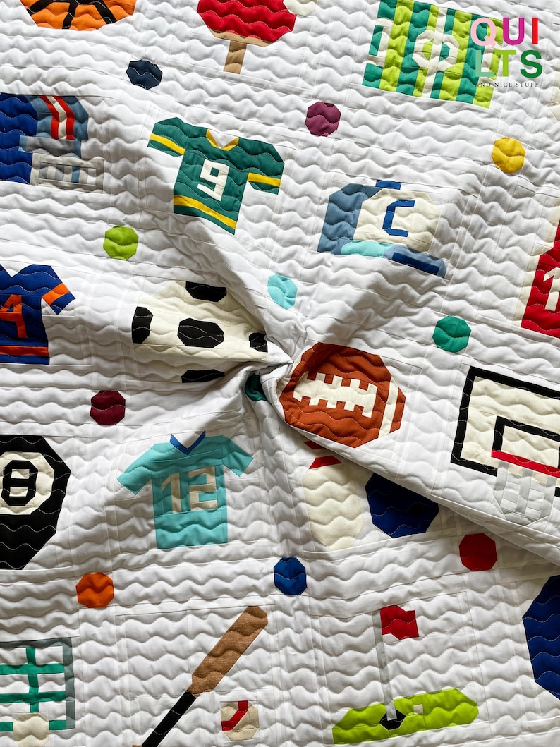 PDF Quilt Block Pattern – Golf Hole – Sport Quilt - Etsy