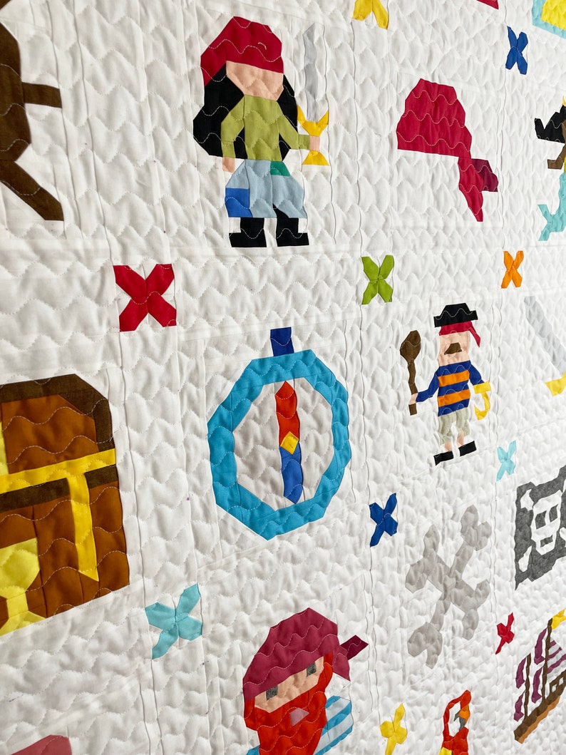 PDF Quilt Block Pattern Sailor Girl Pirate Quilt - Etsy