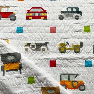 PDF Quilt Block Pattern – Vehicle Quilt – Classic Car 14 - Etsy