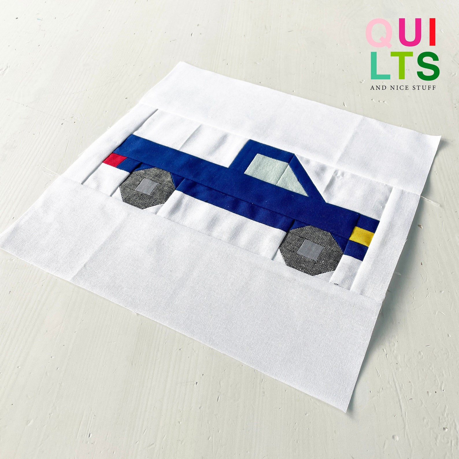 PDF Quilt Block Pattern Pick up Truck Vehicle Quilt | Etsy