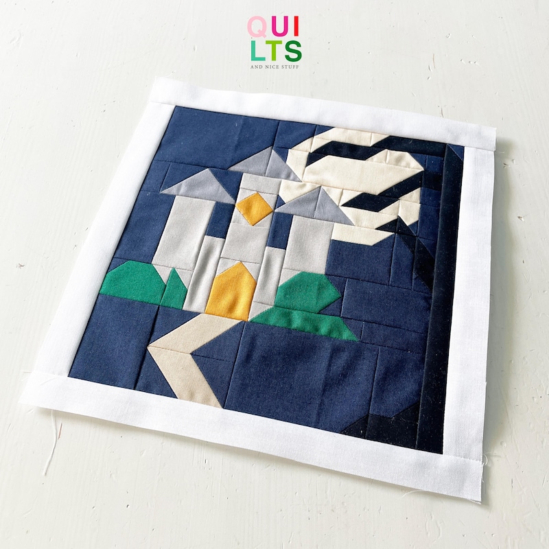 Castle Patchwork Quilt - Etsy