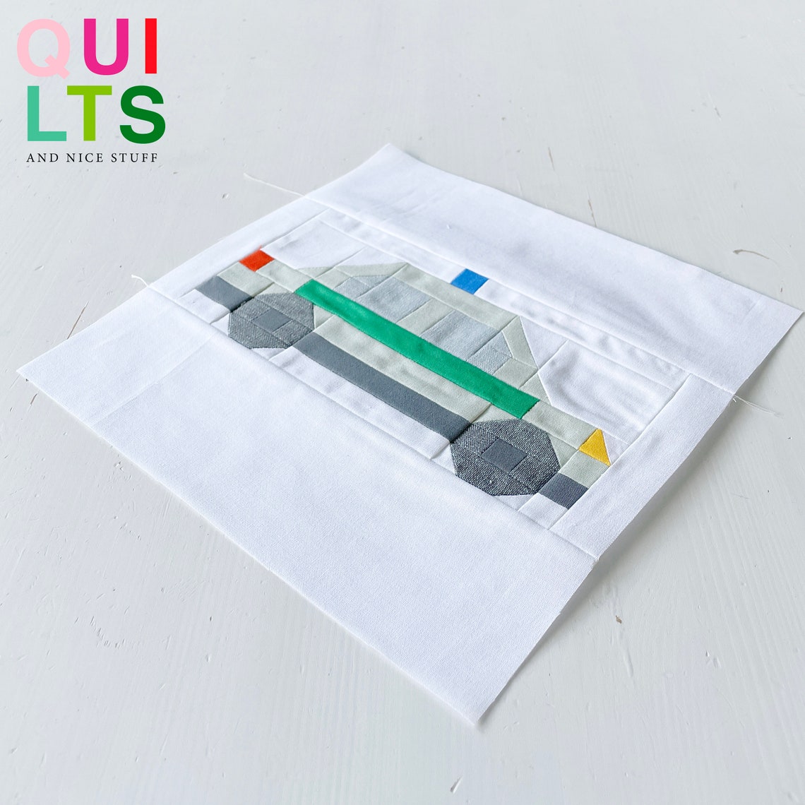 PDF Quilt Block Pattern Police Car Vehicle Quilt - Etsy