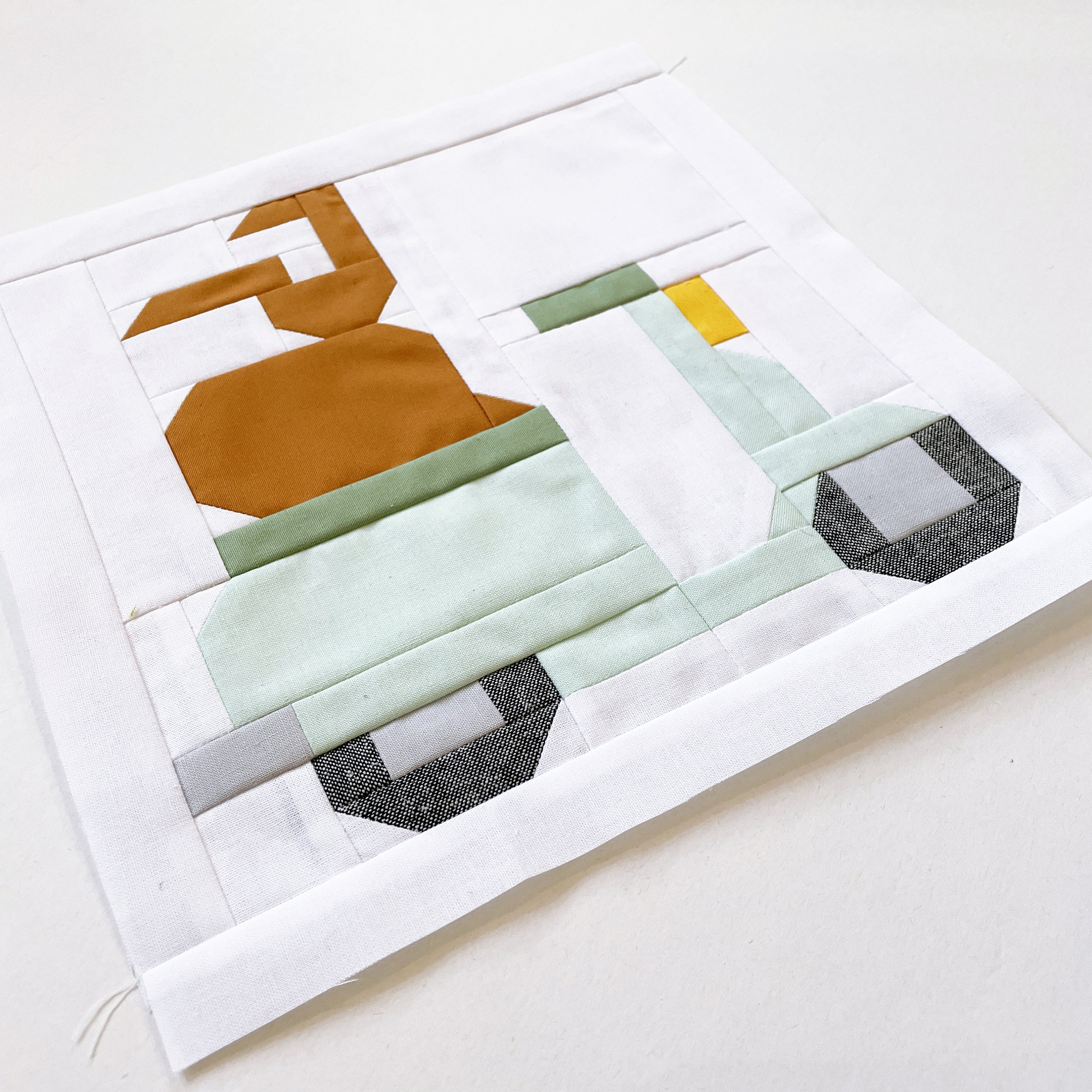PDF Quilt Block Pattern – Moped – Easter Edition – Vehicle Quilt - Etsy