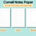 CORNELL NOTES NOTE Taking Template Goodnotes Cornell Downloadable 3 ...