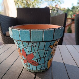 Mosaic Pot, Planter Lisa Simpson - Etsy